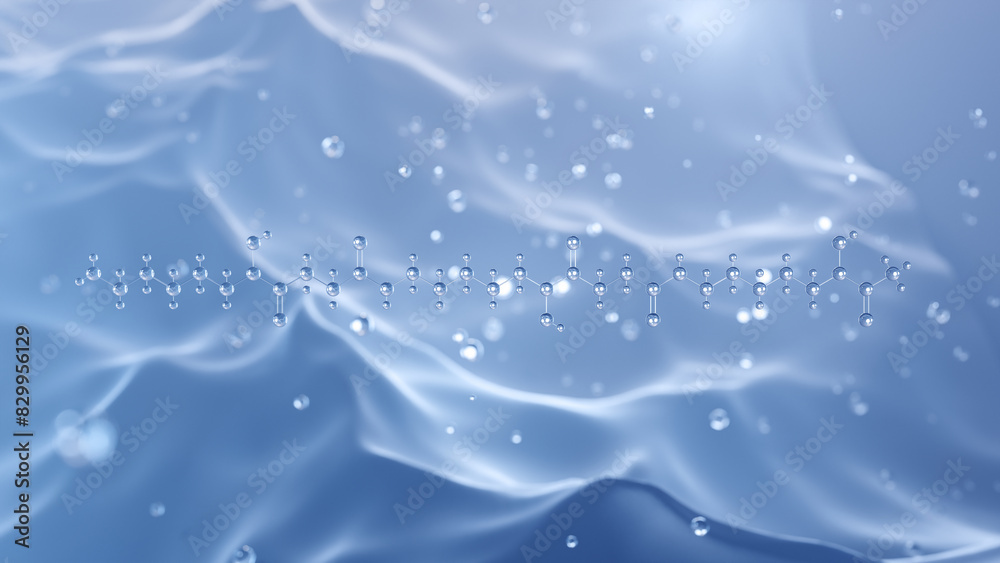 deferoxamine molecular structure, 3d model molecule, desferrioxamine ...