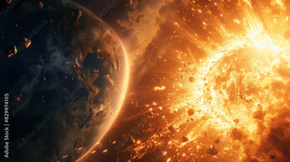 Explore the fascinating process of planet formation in breathtaking ...