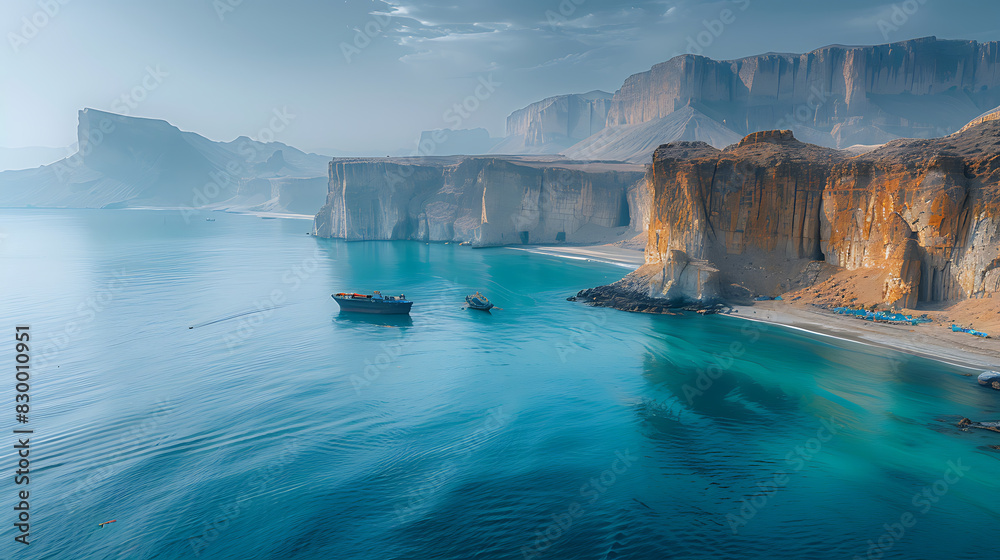 breathtaking image of Gwadar Port deep natural harbor bustling ...