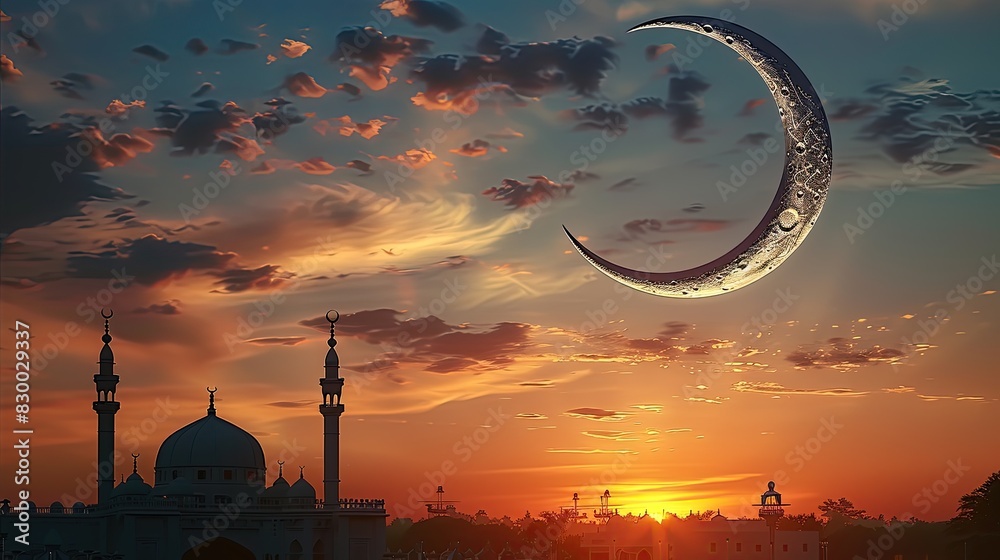 Bakra eid, eid ul azha, Moon, Eid Ul Fitr celebration image including a ...