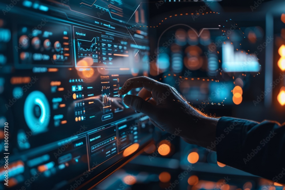 Poster Product officer with product lifecycle management tools, in ...