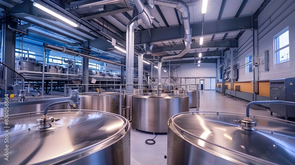 Sustainable Food Processing Plant Pioneering Eco-friendly Production ...