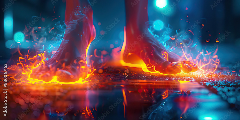 Foot Pain: The Aching, Burning Sensation of Sore Feet - Visualize a ...