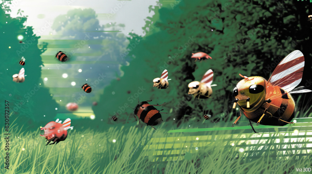 Insect Symphony: The Melodic Chirping and Buzzing of Insects ...