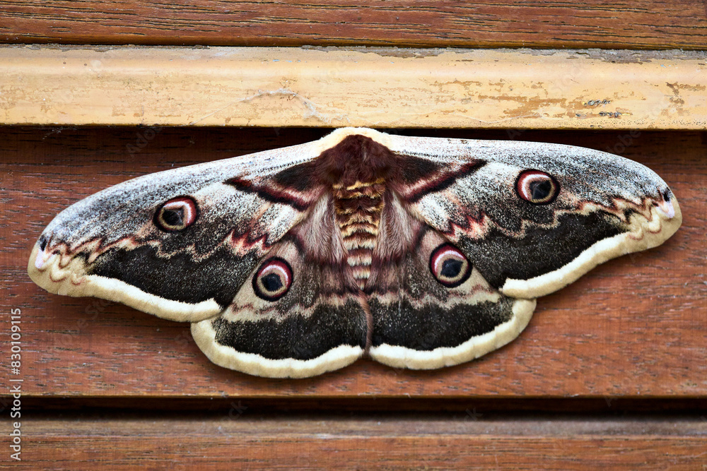Le Grand paon de nuit, le géant des papillons d'Europe Stock Photo ...