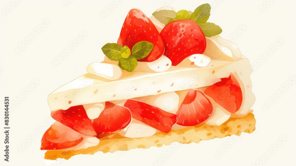 A vibrant and detailed illustration showcasing a colorful drawing of ...