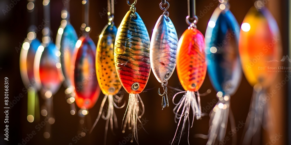 Unique Custom Fishing Lures Tailored for Different Fish Species in a ...