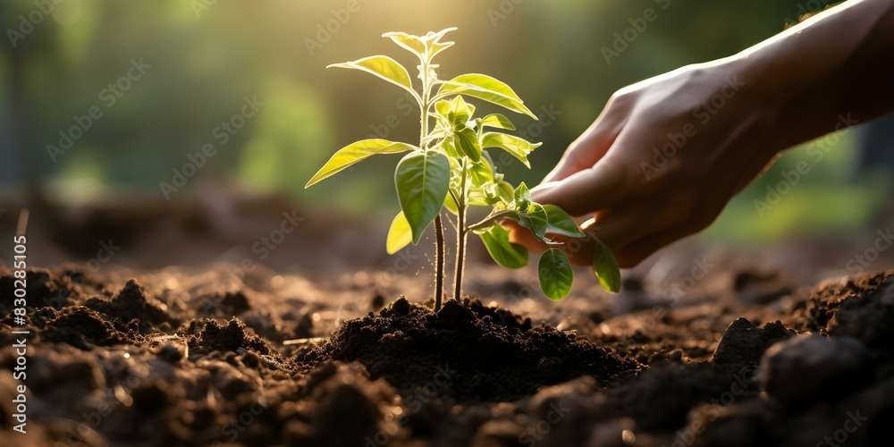 Planting trees offsets carbon emissions restores oxygen levels and ...