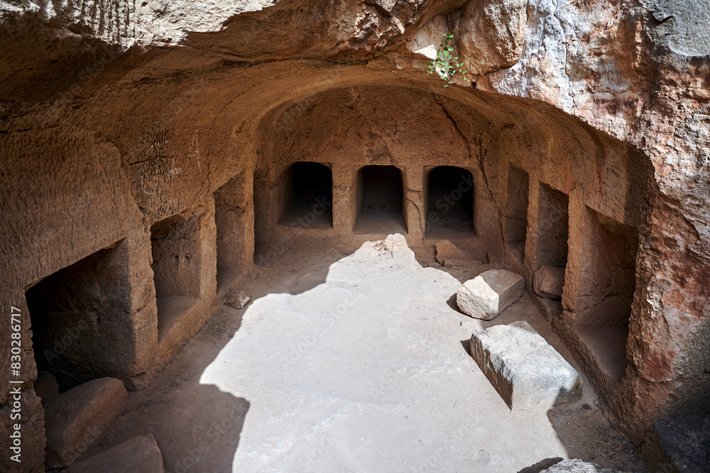 Royal Tombs - ancient burial chambers in underground caves in the city ...