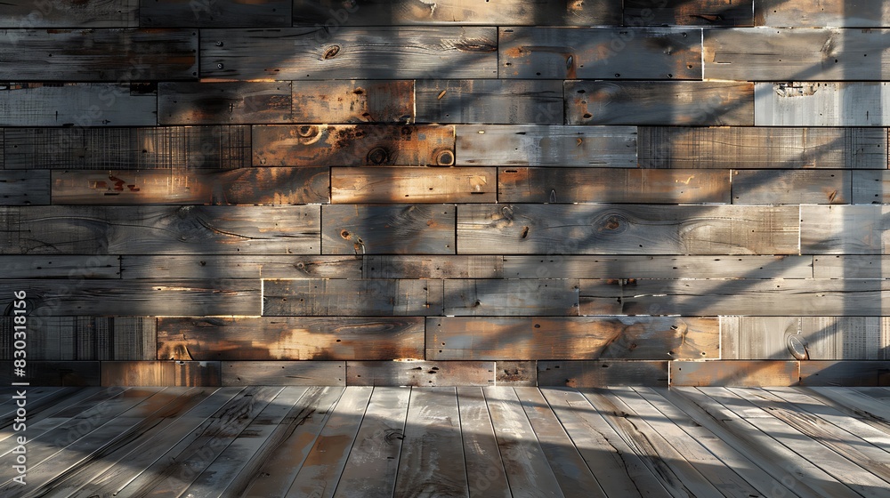 Texture of a shiplap wall, concept of realistic modern interior design ...