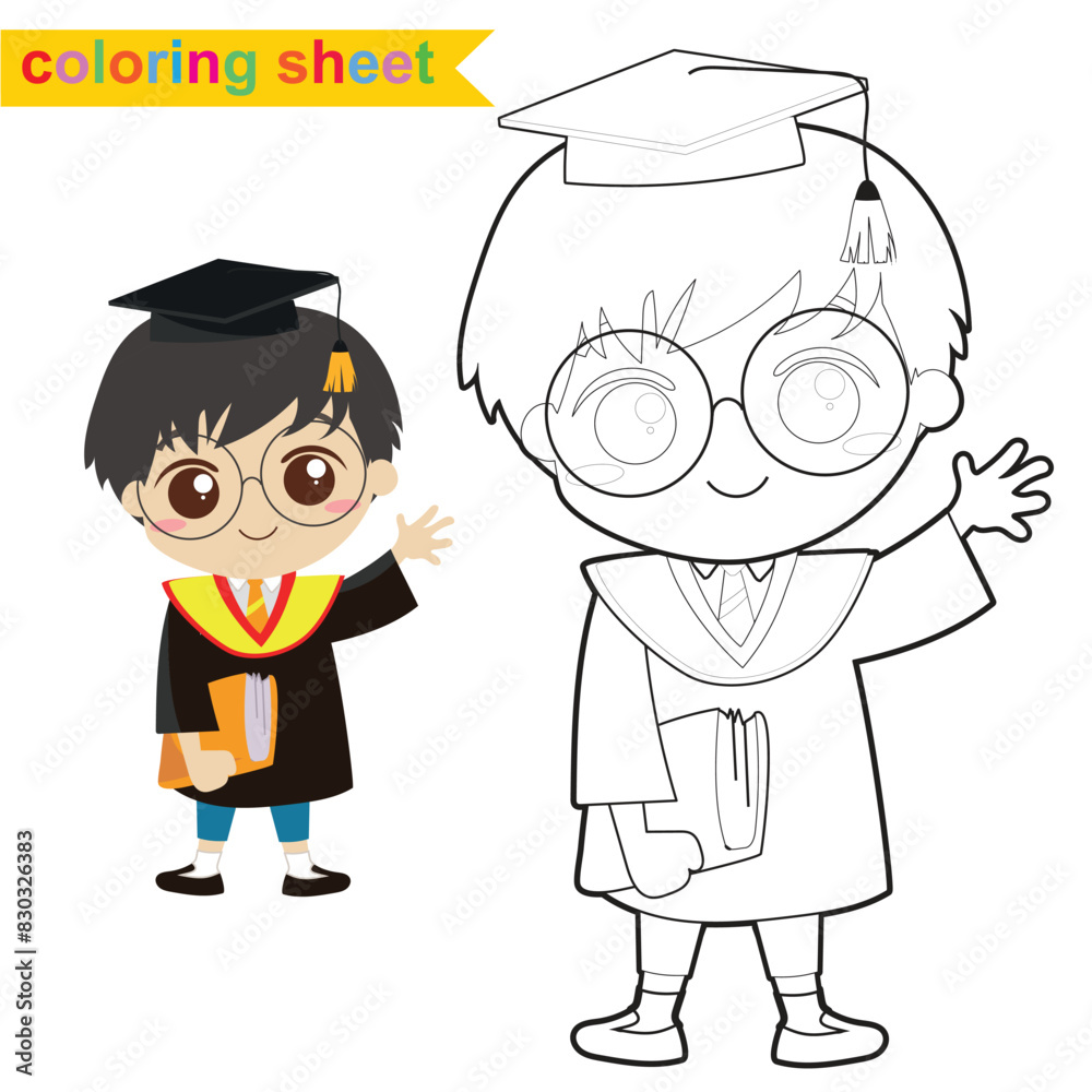 Coloring worksheet page. Educational printable coloring worksheet ...