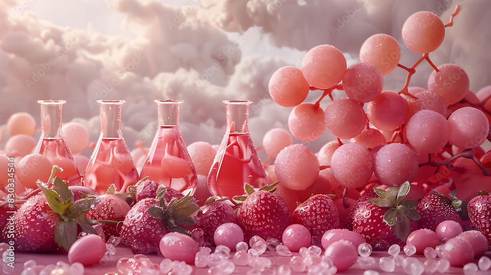 Infographic explaining chemistry of artificial sweeteners showcasing ...