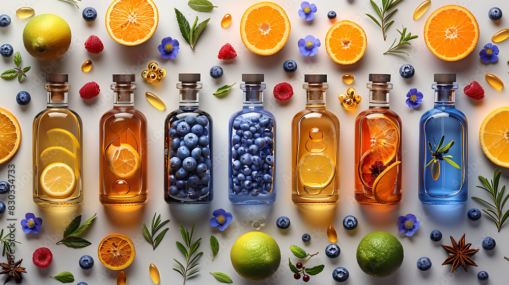 Infographic explaining chemistry of perfumes and fragrances showcasing ...