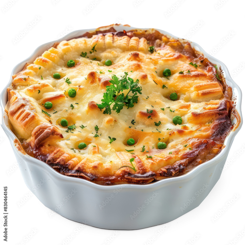 shepards pie front view full length on transparency background PNG ...
