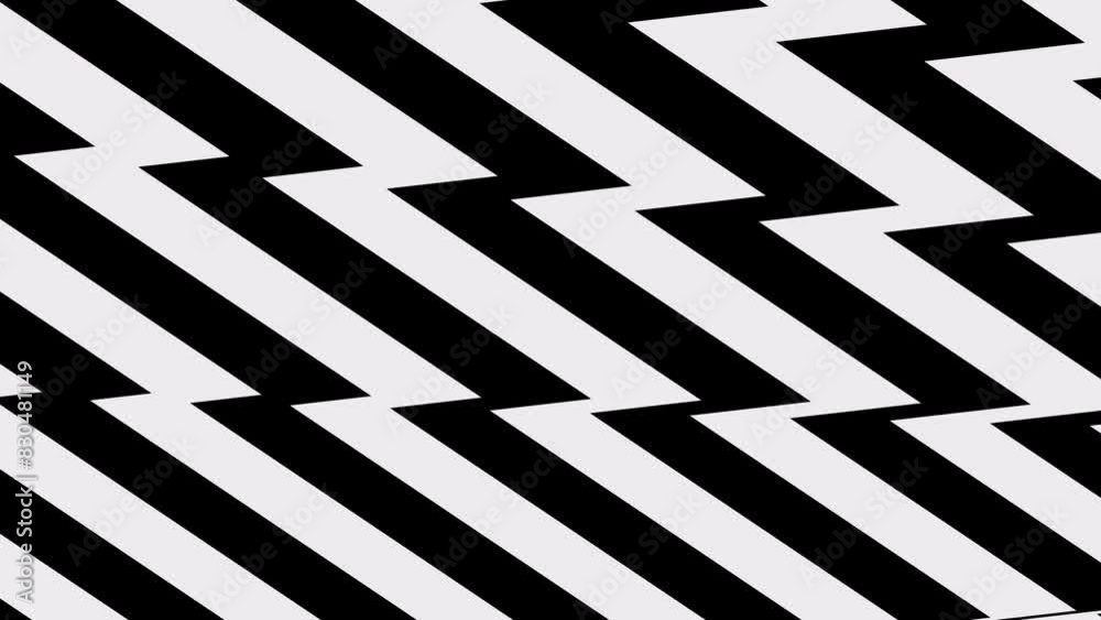 Stripes wallpaper 4k. Abstract hypnotic animated background. Stripe ...