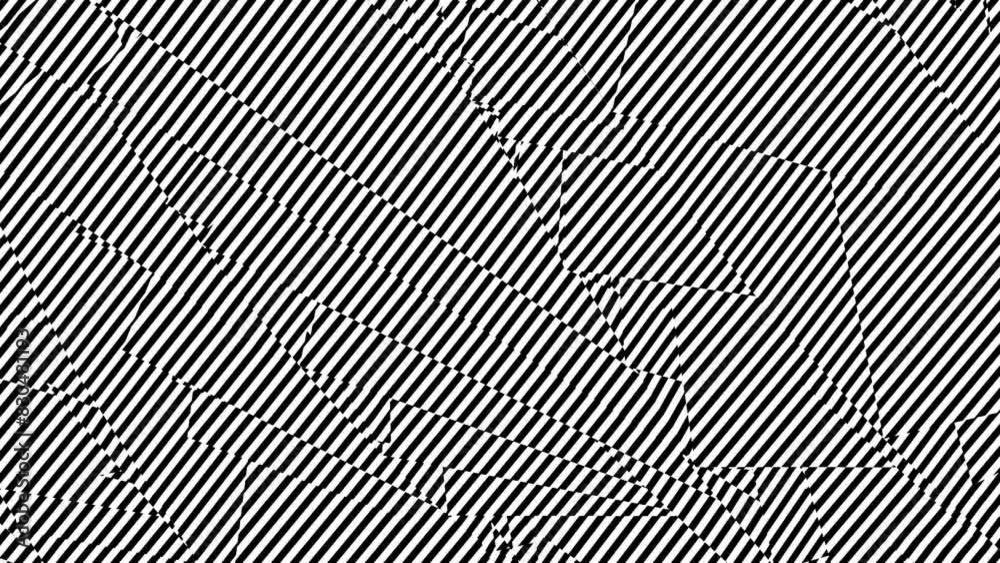 Stripes wallpaper 4k. Abstract hypnotic animated background. Stripe ...