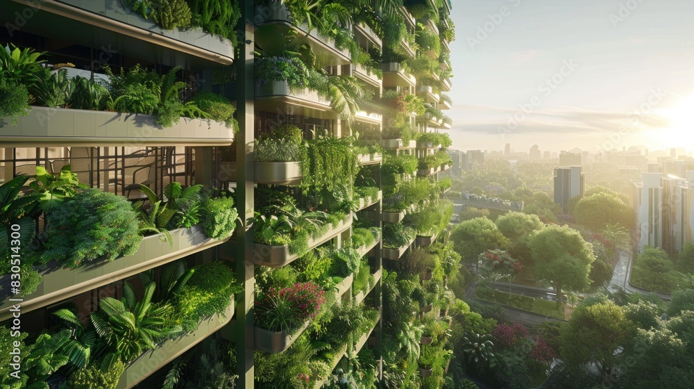 Journey into the heart of vertical farming skyscrapers, where every ...