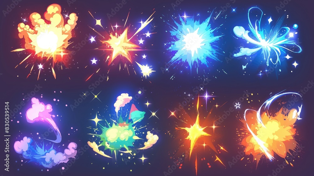 A delightful assortment of timeless 2D cartoon special effects awaits you This collection ...