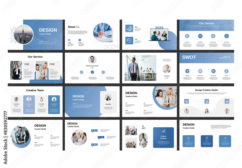 Design Presentation Templete Stock Template | Adobe Stock
