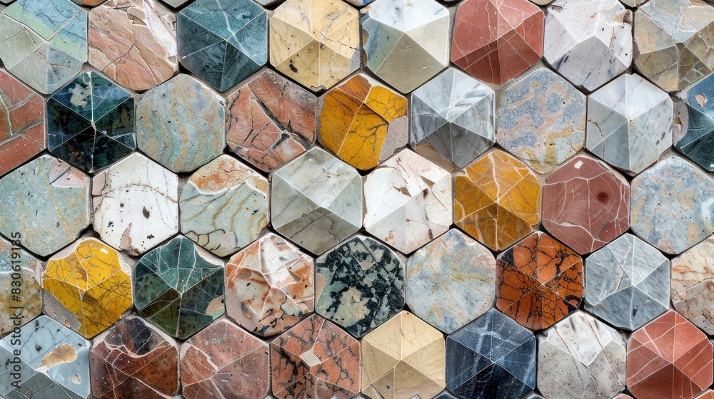 Tessellating Tiles: Photograph a tessellating pattern of tiles arranged ...