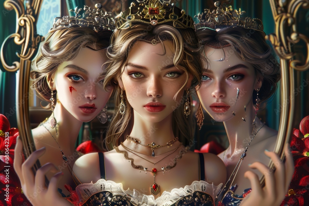 Glamorous beauty contest showcasing elegance and style, with stunning ...