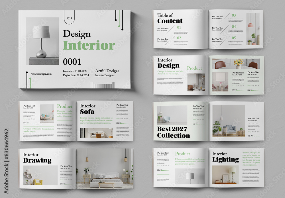 Design Interior Layout Stock Template | Adobe Stock