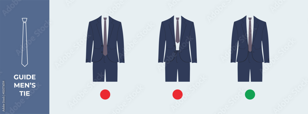 Men's suits. Ideal length for a tie. Correct Tie Length. Tie your tie ... Men's suits. Ideal length for a tie. Correct Tie Length. Tie your tie ...