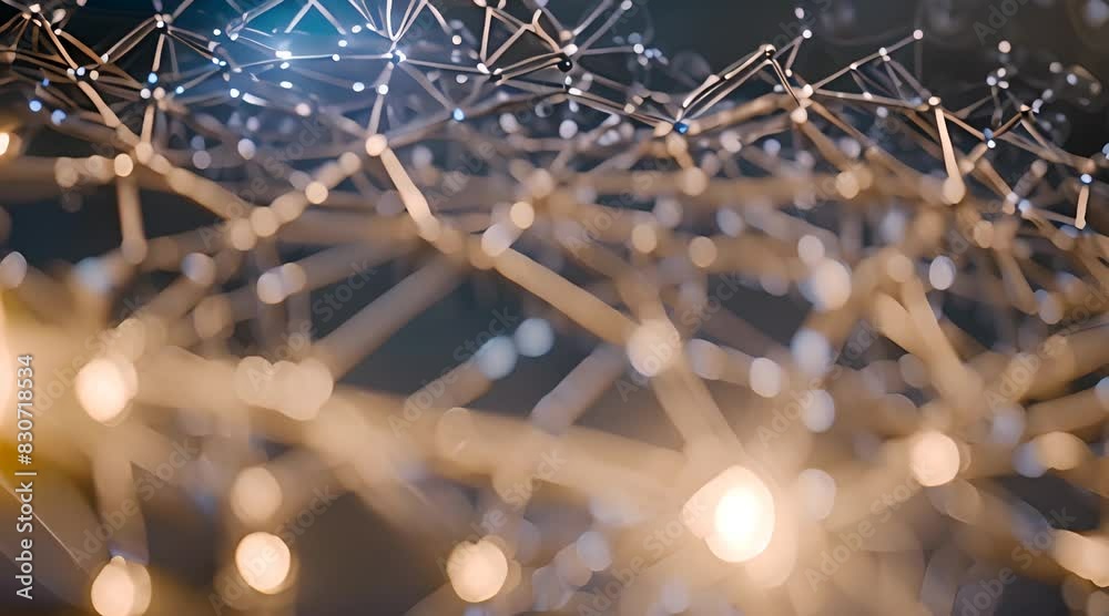 Neural Network Background, Near Future Neural System Texture ...