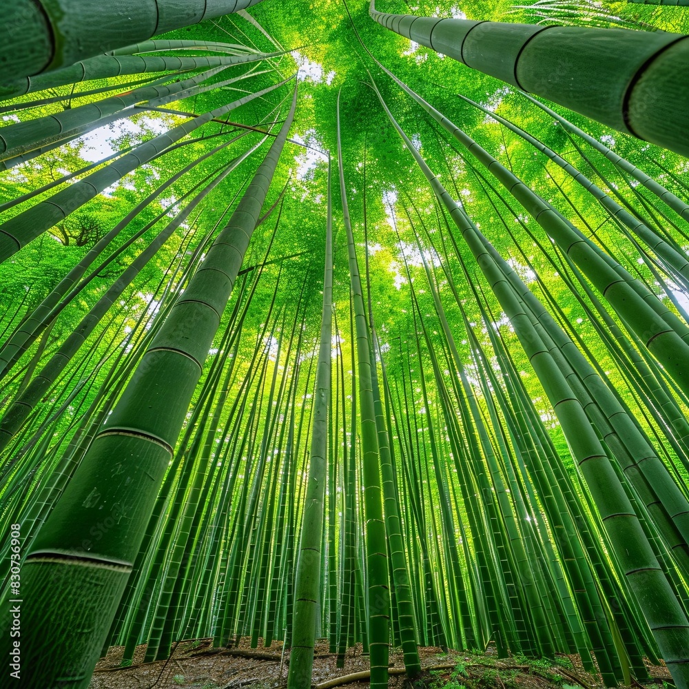 Vibrant Bamboo Forest: A Journey through the Lush and Tranquil Pathway ...