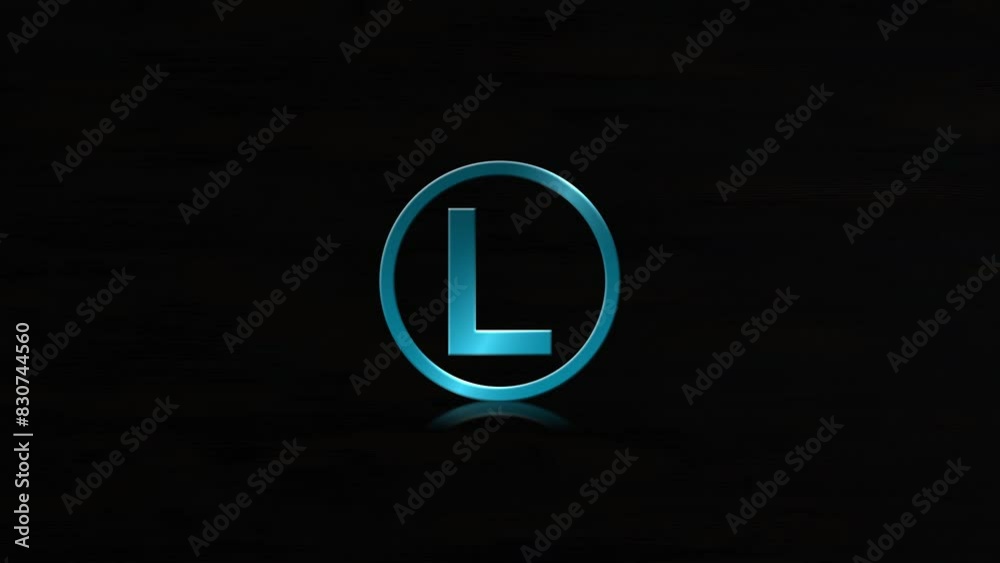 L Logo, Modern L ll Text Logo Animation Video Template For Your ...