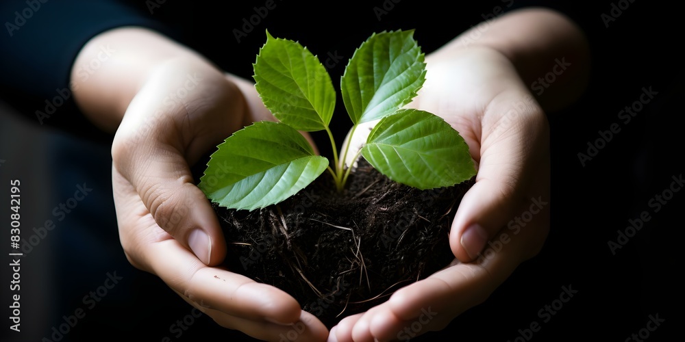 Celebrating Earth Day and World Environment Day on a White Background ...