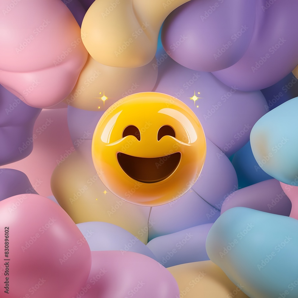 Funny smile icon. Laughter day and smile day celebration icon. Happy ...