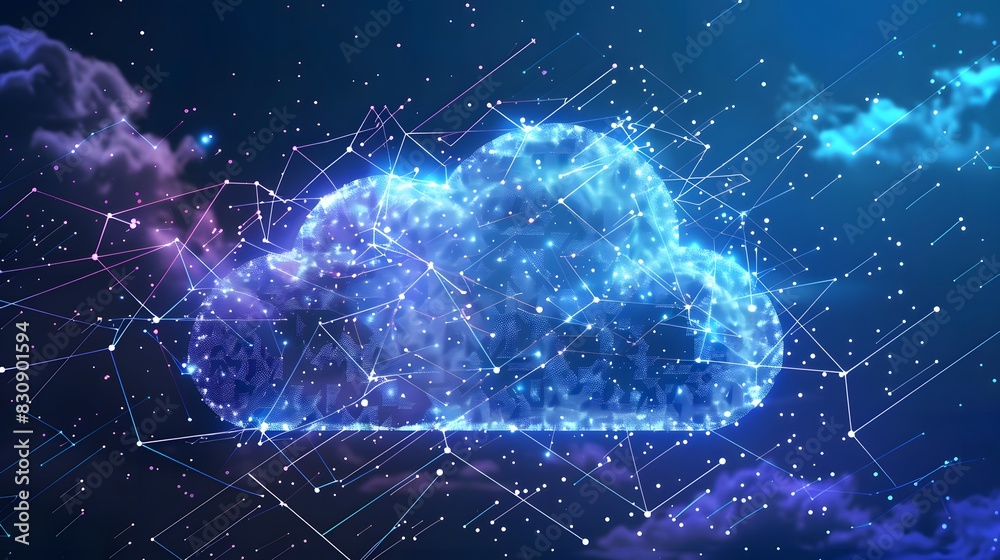 Cloud Computing infrastructure collapsing under the weight of a massive ...