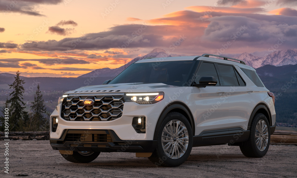 Ford Explorer 2025 arrives with new, better interior and refreshed look ...