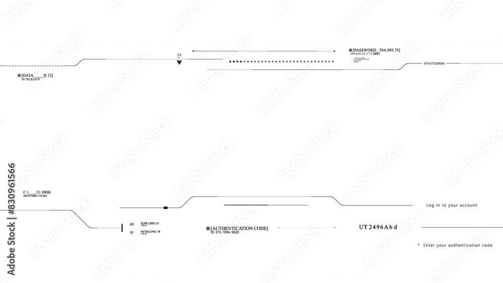 HUD frame viewfinder Technology Sci Fi . User Interface data display ...