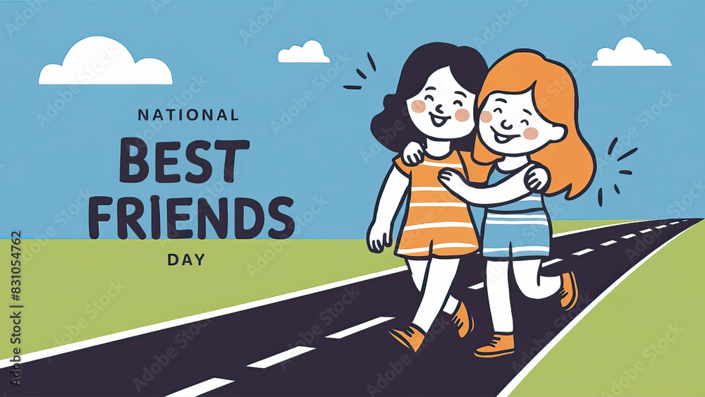 National Best Friends Day, Post, National Best Friends Day Poster, Best ...
