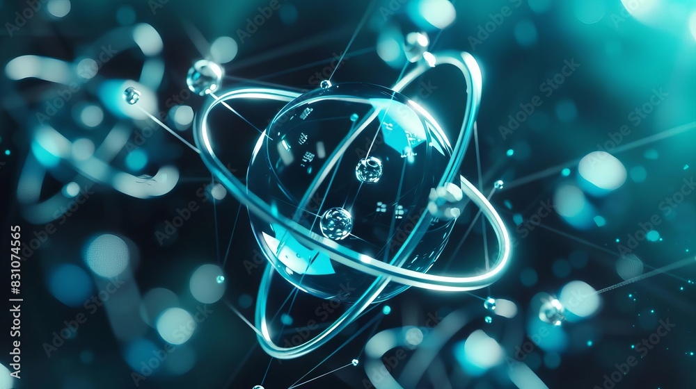 electron microscopic structure of hydrogen atom scientific ...