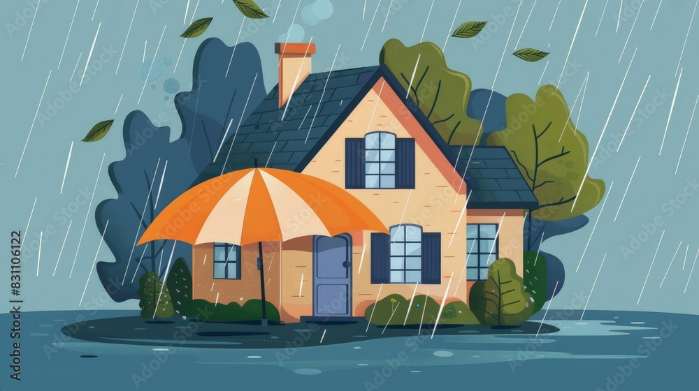 Design a visual guide to different types of home insurance policies ...