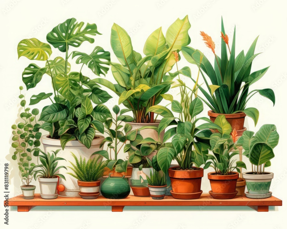 Illustration of plant parenting, highlighting different types of ... Illustration of plant parenting, highlighting different types of ...