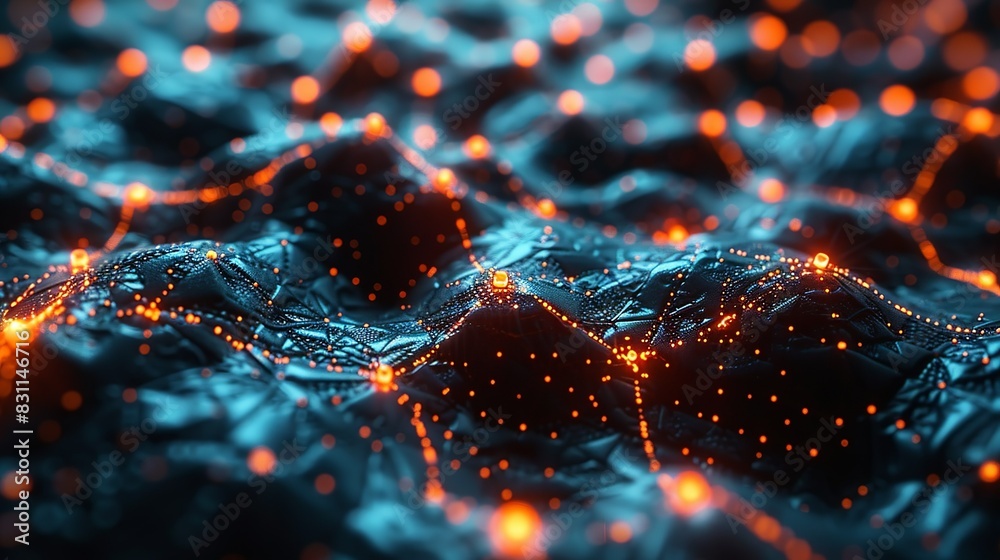 Visualization of quantum particles within an AI neural network ...