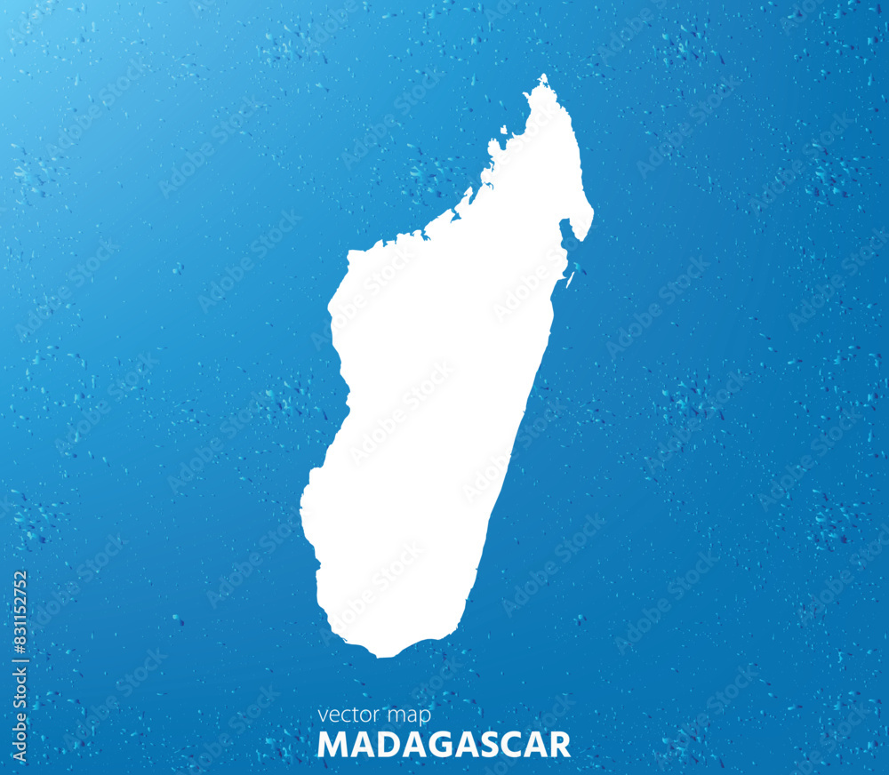 Madagascar map. Vector map for any needs. Stock Vector | Adobe Stock