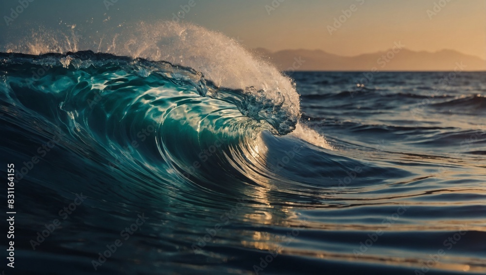 Aesthetic engine oil splash producing luxurious waves. Stock ...