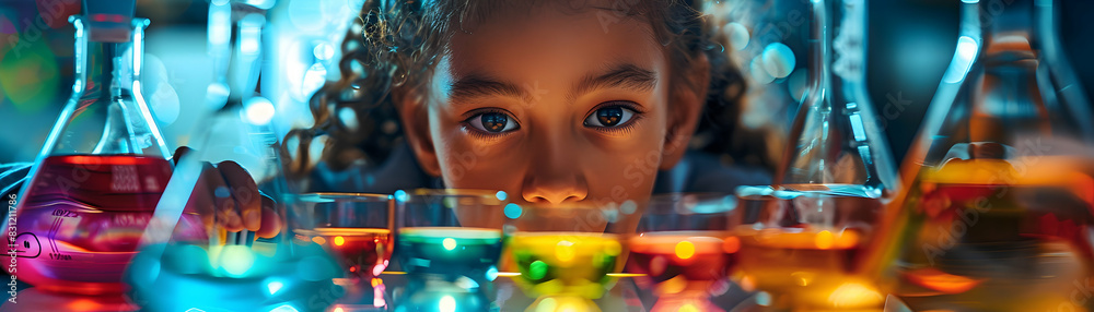 Exciting Science Fair: Kids Curiosity Learning Journey Captured in High ...