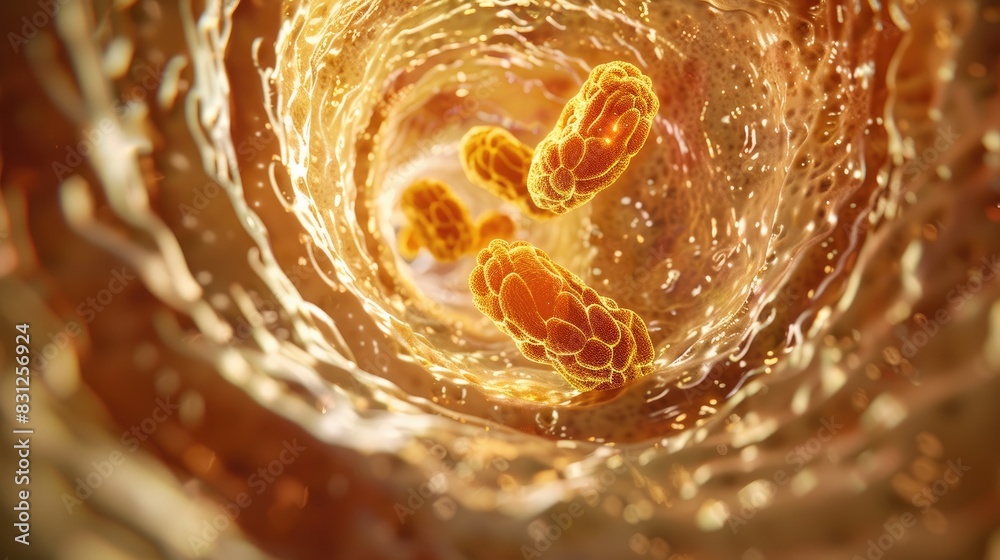 animated sequence showing how insulin helps glucose enter cells Stock ...