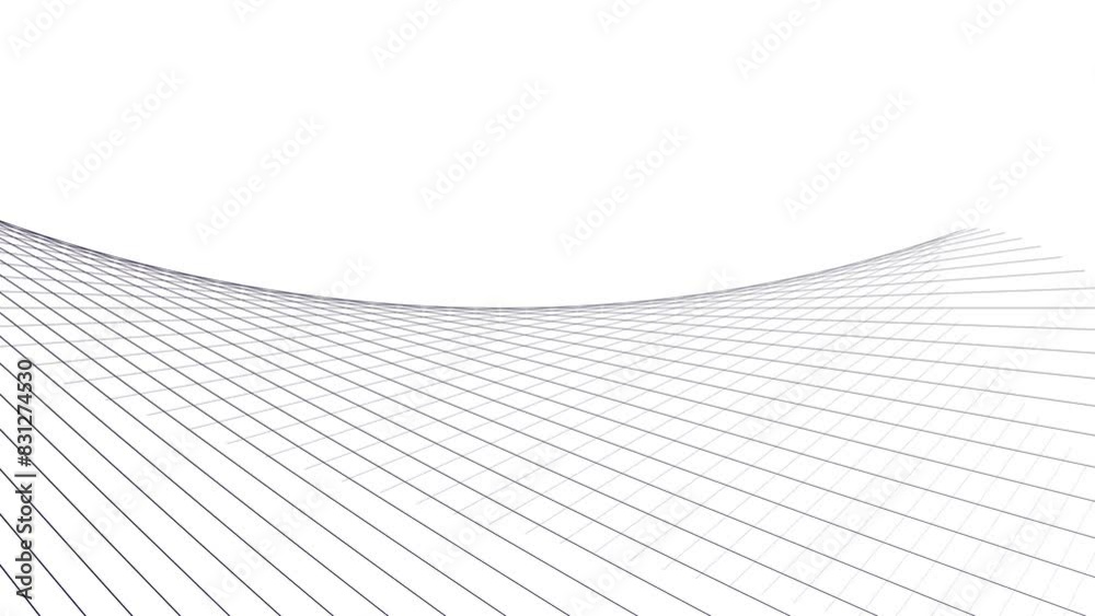 Black color wavy curve lines background 4K animation video. Stock Video ...