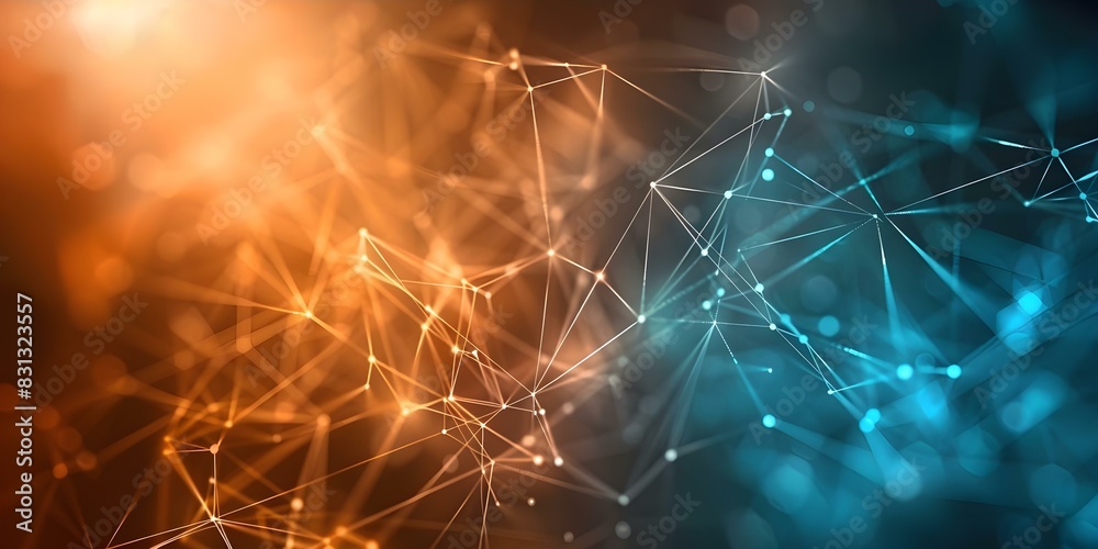 Digital Interface Illustrating Zero Trust Network Security Model With