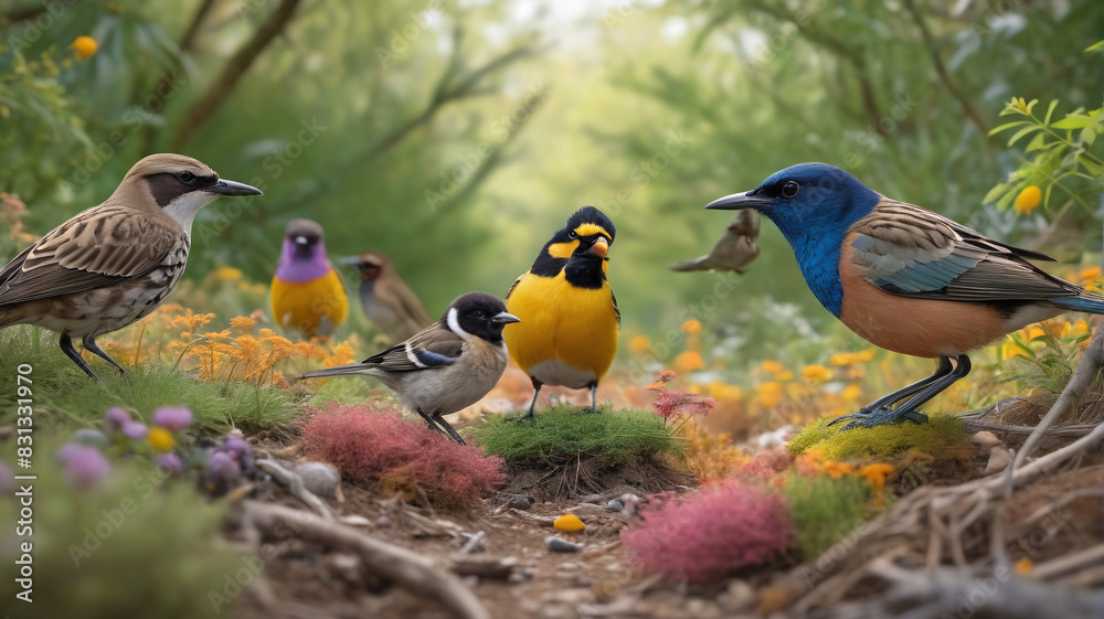 Amidst the Nesting Grounds of Avifauna Study, ornithologists document ...