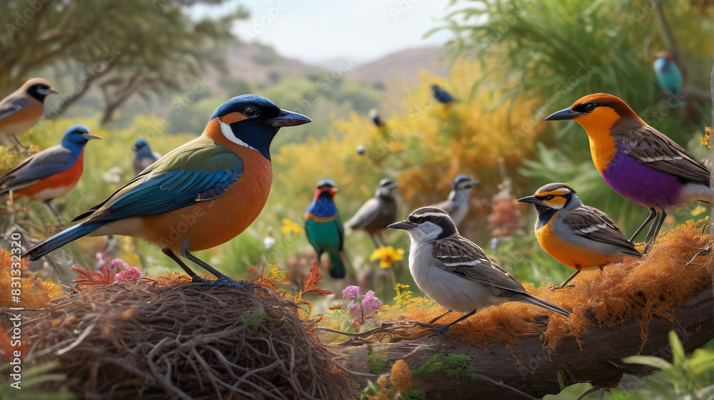 Amidst the Nesting Grounds of Avifauna Study, ornithologists document ...