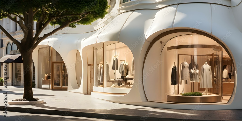 Upscale boutique on iconic Lombard Street in San Francisco with grand ...