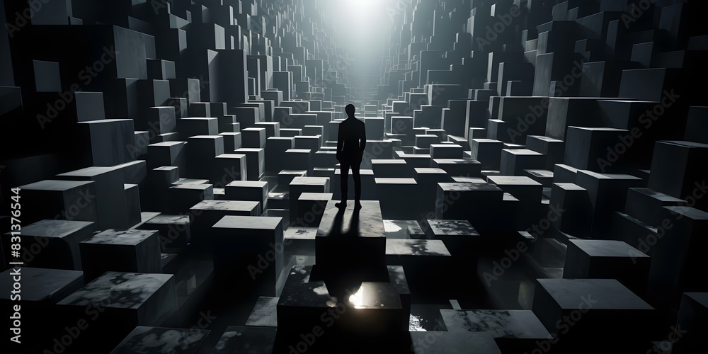 Explore the subconscious mind with surreal visuals and skewed aerial ...